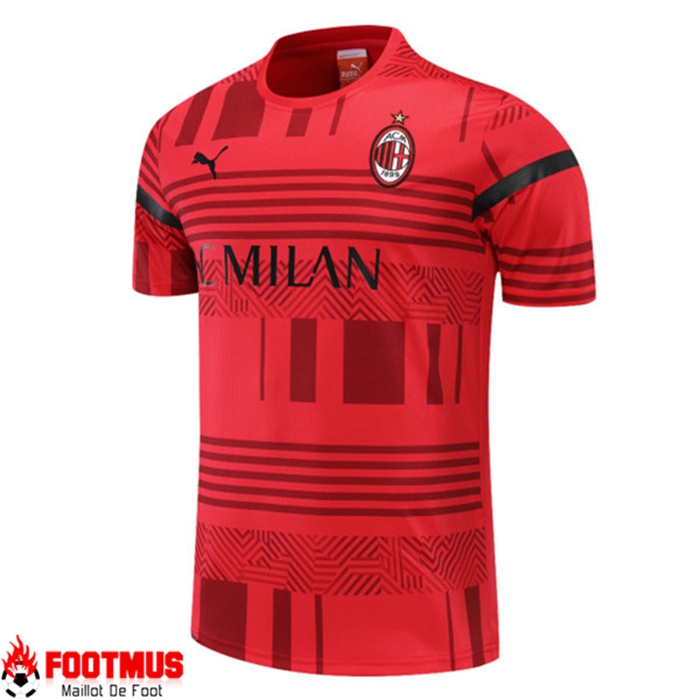 Prix Training T-Shirts Milan AC Rouge 2022/2023