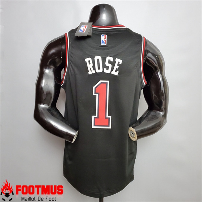Prix Maillot Chicago Bulls (Rose #1) Noir