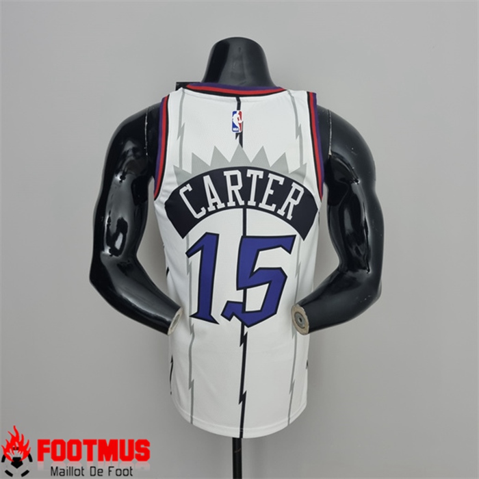 Image Maillot Toronto Raptors (Carter #15) Blanc