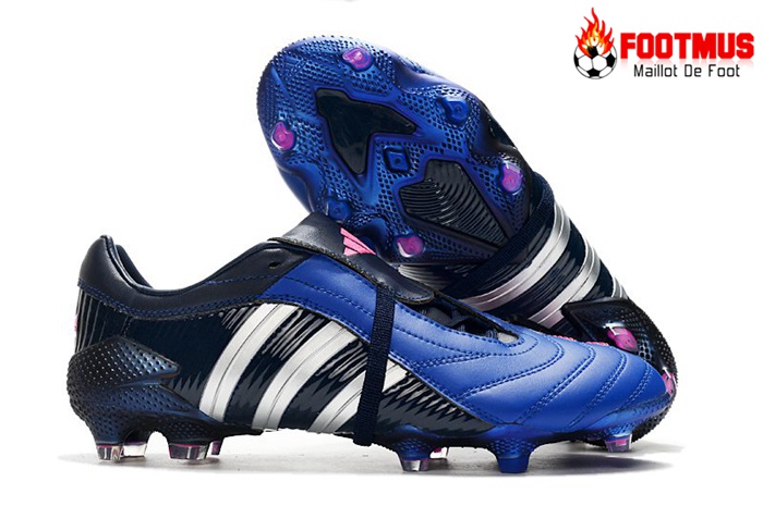 Site De Adidas Chaussures de Foot Predator Pulse FG UCL Bleu Pas Chere