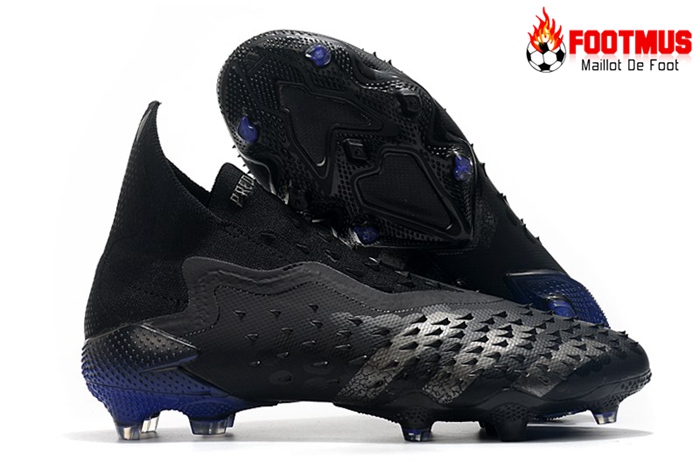 Site Adidas Chaussures de Foot Predator Freak + FG Noir Pas Cher
