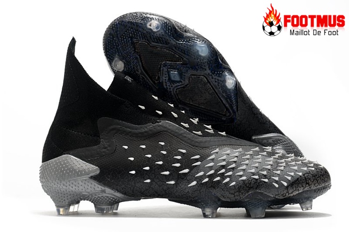 Creation Adidas Chaussures de Foot Predator Freak + FG Noir Moins Cher