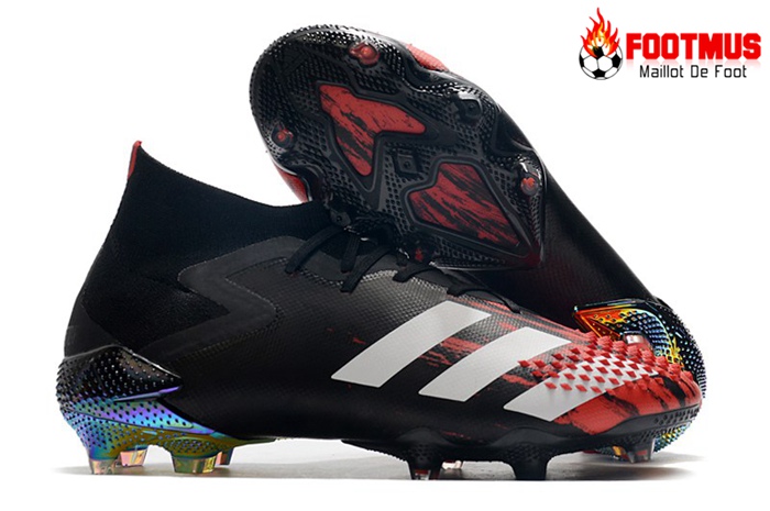 Magasin Adidas Chaussures de Foot Predator Mutator 20.1 FG Noir Pas Chere