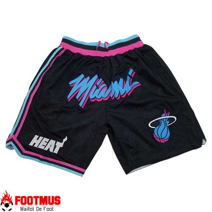 Promo Nouveau Shorts NBA Miami Heat Rose/Bleu Gradient Color City Edition