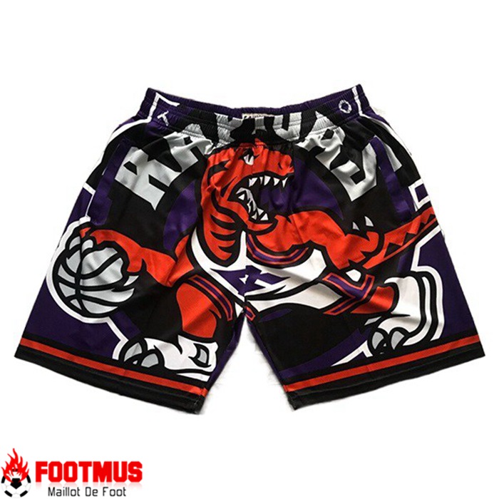 Site Shorts NBA Toronto Raptors Pourpre Pas Chere