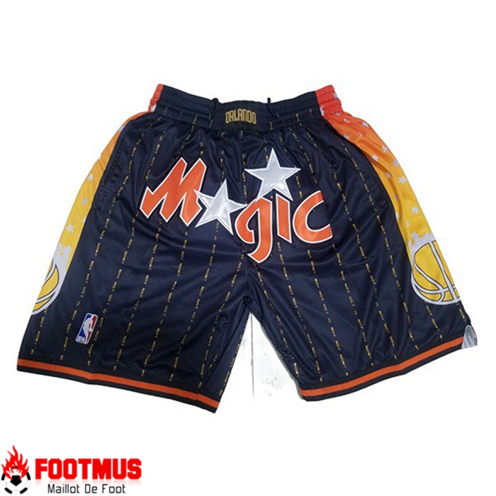 Copie Shorts NBA Orlando Magic Noir Moins Cher