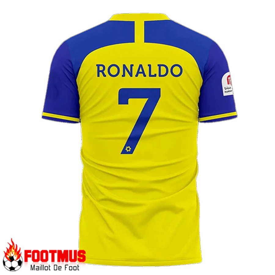 Dernier Nouveau Maillot De Foot Al Nassr Ronaldo 7 Domicile 2022