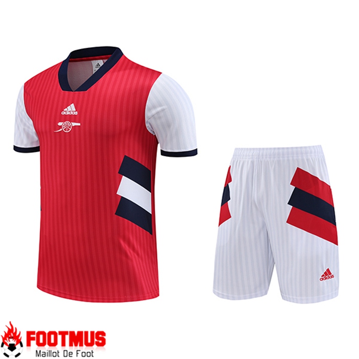 Plus Beau Ensemble Training T-Shirts + Shorts Arsenal Rouge 2023/2024 ...