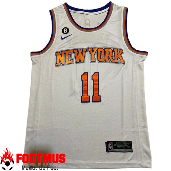 Promo Maillot New York Knicks (BRONSON #11) 2023/24 Blanc Moins Cher