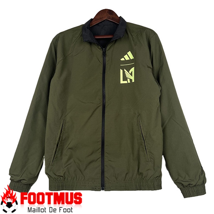 Image Coupe-Vent Los Angeles FC Vert 2023/2024 Pas Chere
