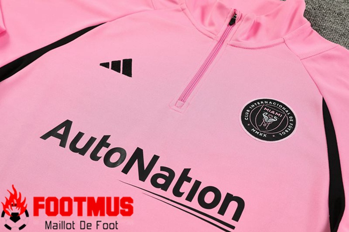 Creation Ensemble Survetement de Foot Inter Miami CF Rose 2023/2024 Pas ...
