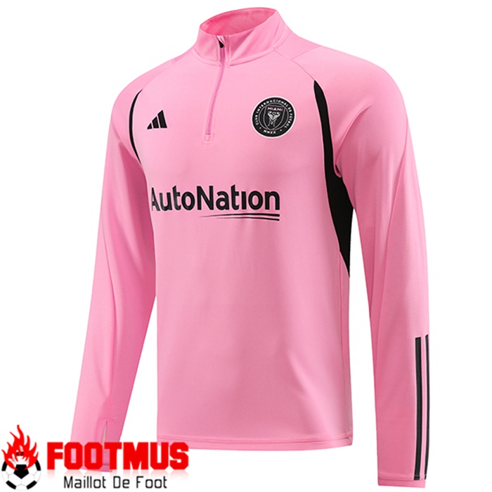 Floquer Sweatshirt Training Inter Miami CF Rose 2023/2024 Pas Cher