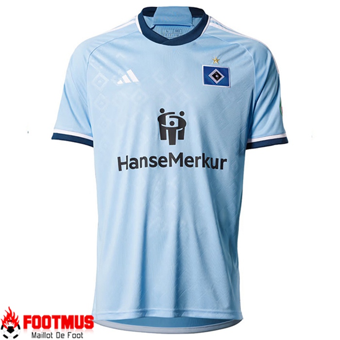 Promo Maillot HSV Hamburg Exterieur 2023/2024 Pas Chere