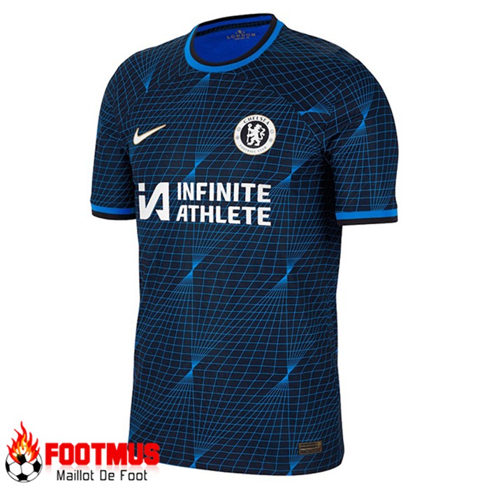 Destockage Maillot FC Chelsea Sponsor Exterieur 2023/2024 Pas Cher