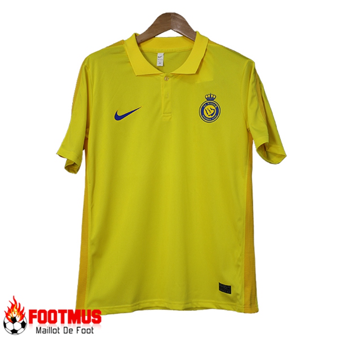 Site Polo Foot Riyadh Jaune 2023/2024 Moins Cher