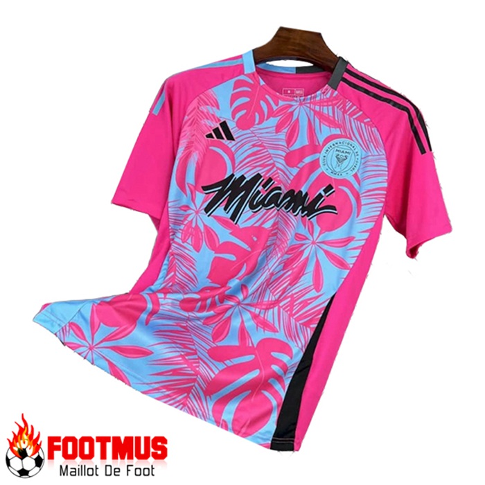 Image Maillot Inter Miami CF Special Edition Rose 2025/2026 Pas Chere