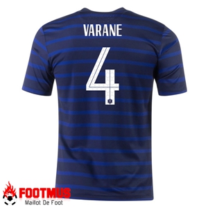 Site Maillot Equipe Foot France (Varane 4) Domicile 2020/2021
